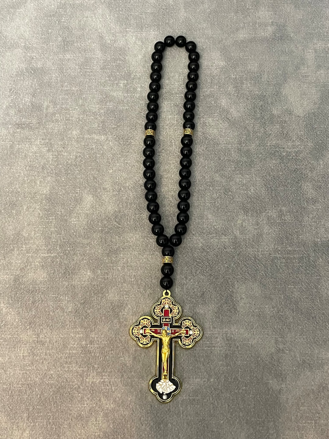 Orthodox Chotki Rosary Beads Chetki for Car Orthodox Chotki Car Charm ...