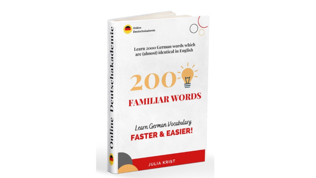2000 Familiar Words german & English - Etsy