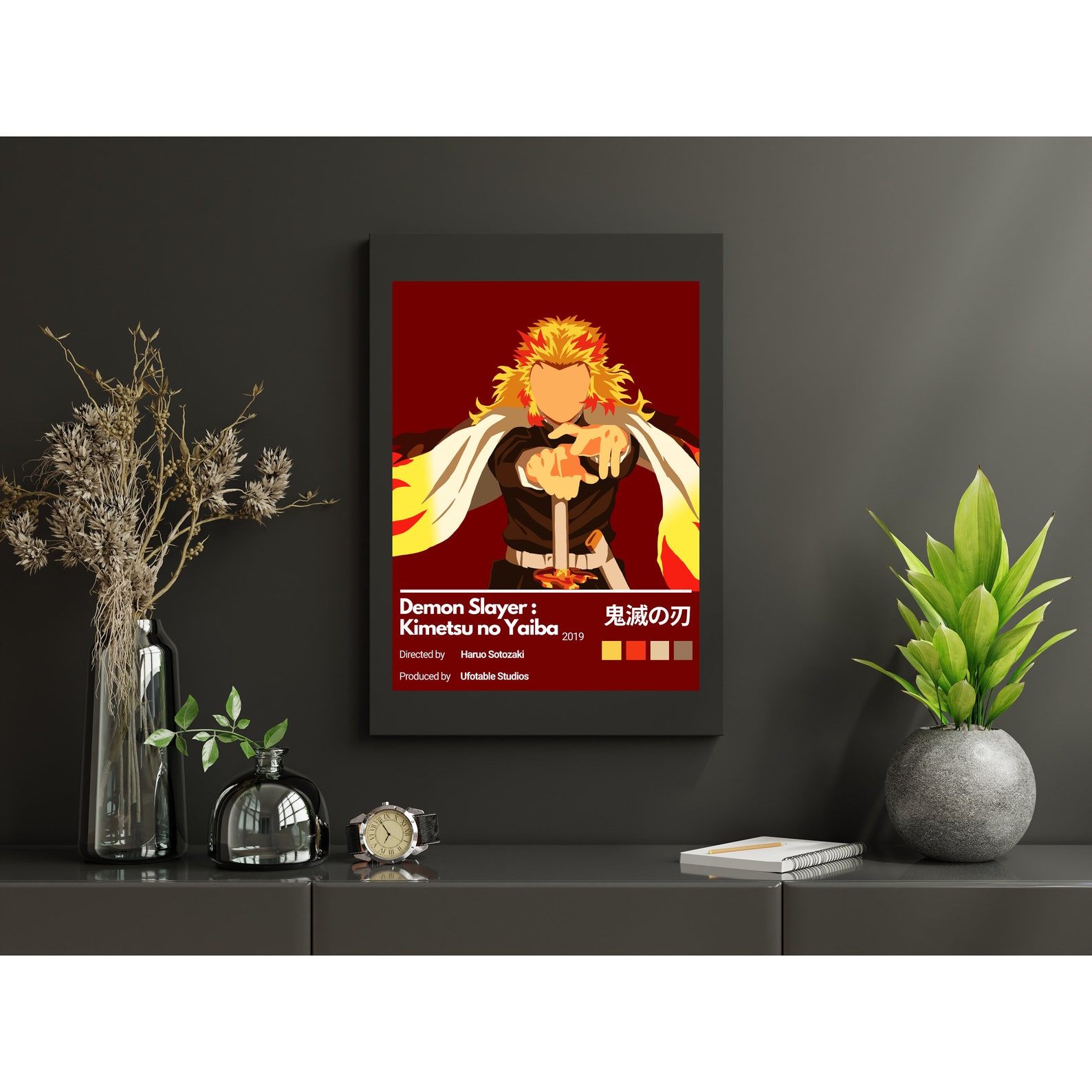 Demon Slayer: Kimetsu No Yaiba Digital Download Anime Wall Art - Etsy