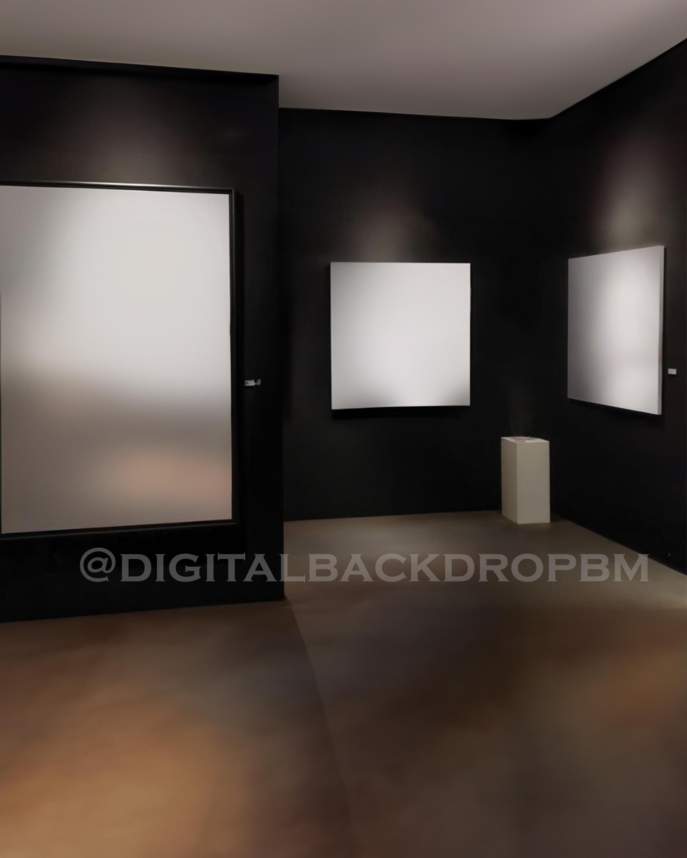 Art Gallery Digital Backdrop: Studio Photo Overlay (download) - Etsy