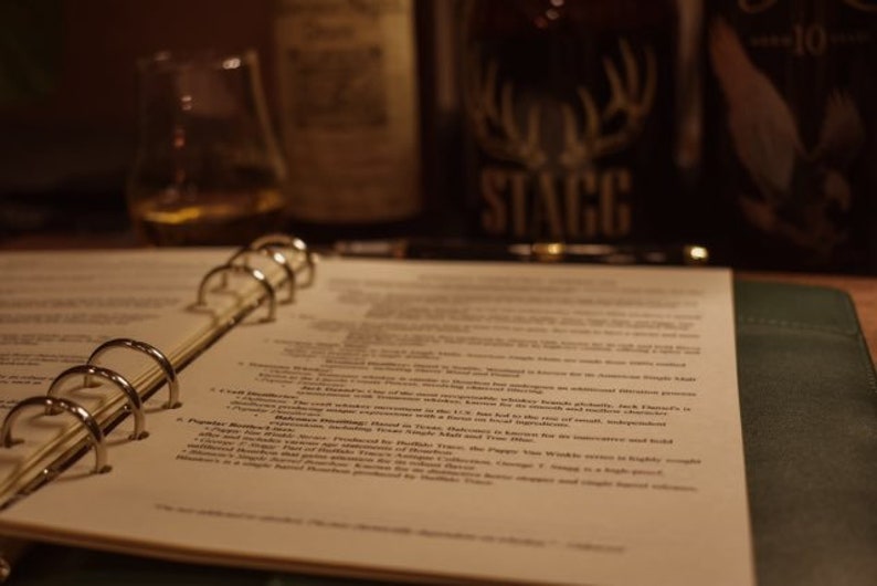 The Dram Diary -whiskey, Scotch, Bourbon Tasting Journal- (DIGITAL ...