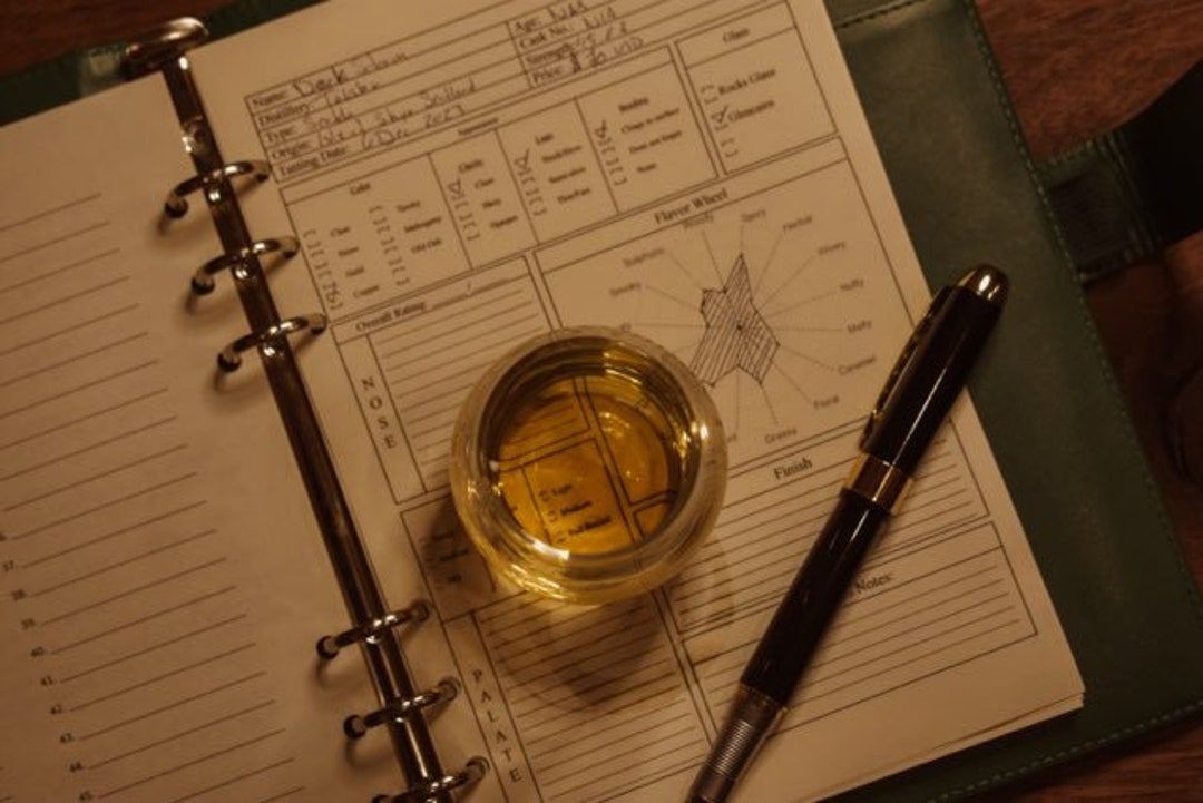 The Dram Diary -whiskey, Scotch, Bourbon Tasting Journal- (DIGITAL DOWNLOAD ONLY) - Etsy