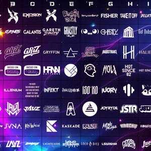 Custom Holographic DJ Logo Vinyl Decal for Car Window, Laptop, Bottle ...