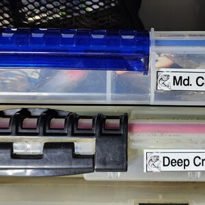 Tackle Box Labels-labels for Fishing Lures-permanent Outdoor Labels for ...