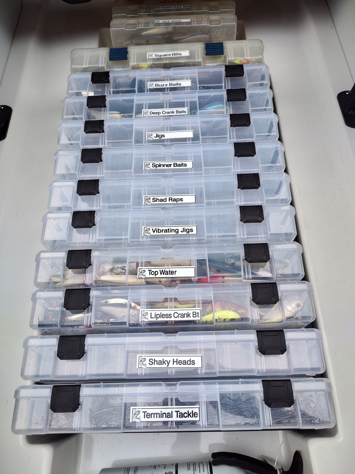 Tackle Box Labels-labels for Fishing Lures-permanent Outdoor Labels for ...