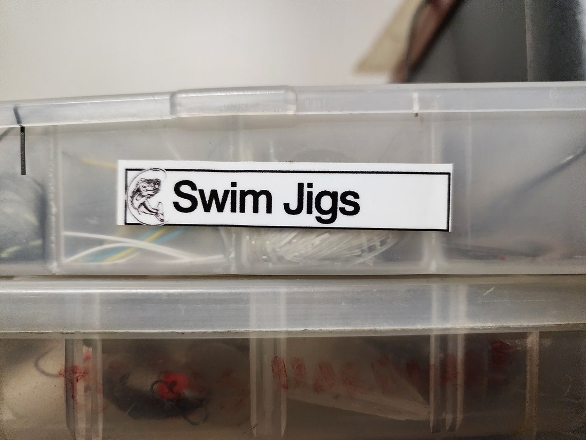 Tackle Box Labels-labels for Fishing Lures-permanent Outdoor Labels for ...