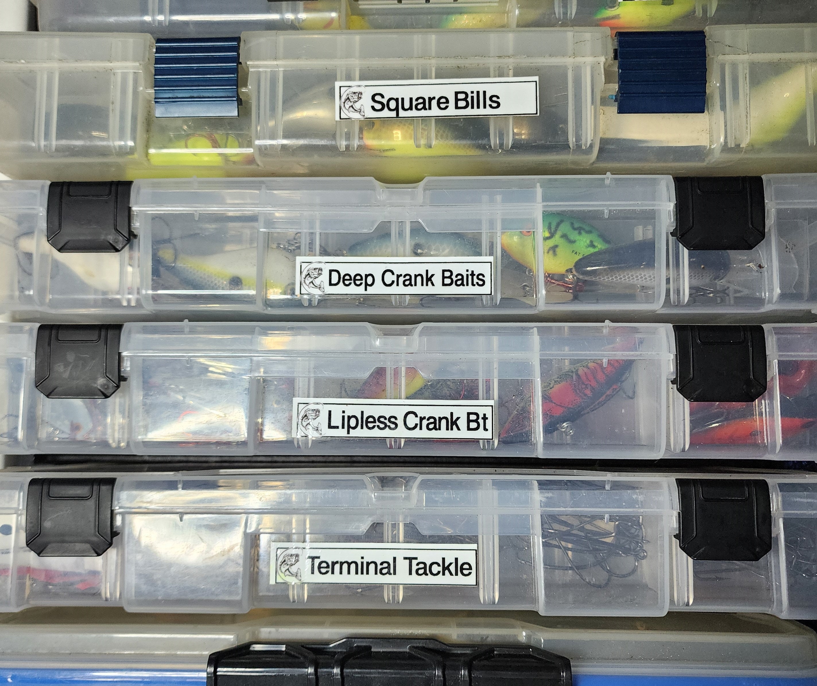 Tackle Box Labels-labels for Fishing Lures-permanent Outdoor Labels for ...