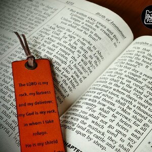 Leather Bible Verse Bookmark | "and Without Faith, It is Impossible to ...