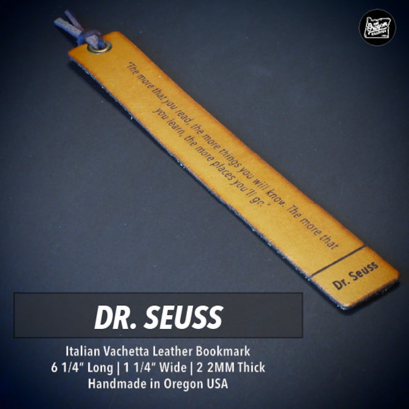 Dr Seuss Bookmark - Etsy