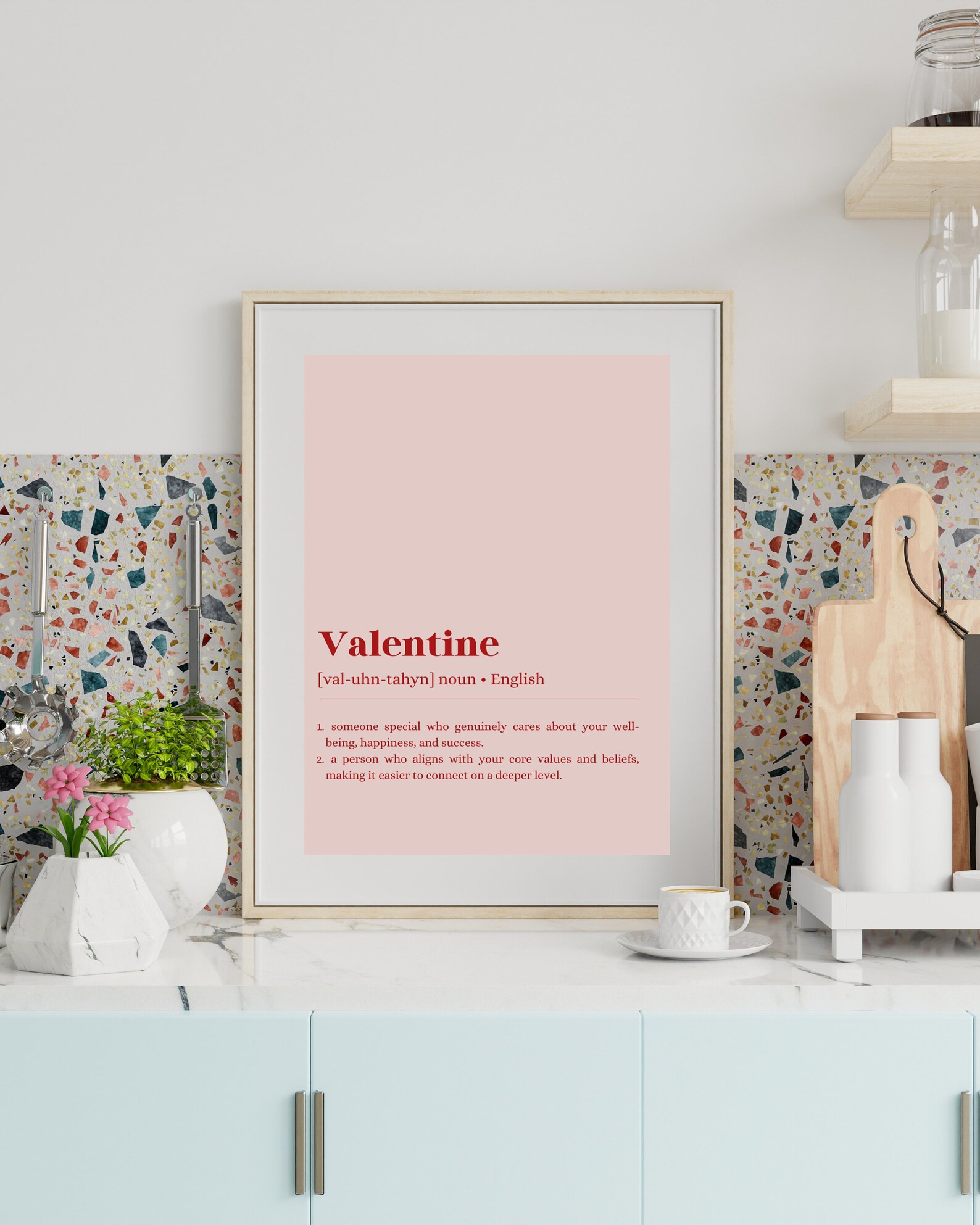 Printable Valentines Day Poster, Printable Wall Art, Digital Download ...