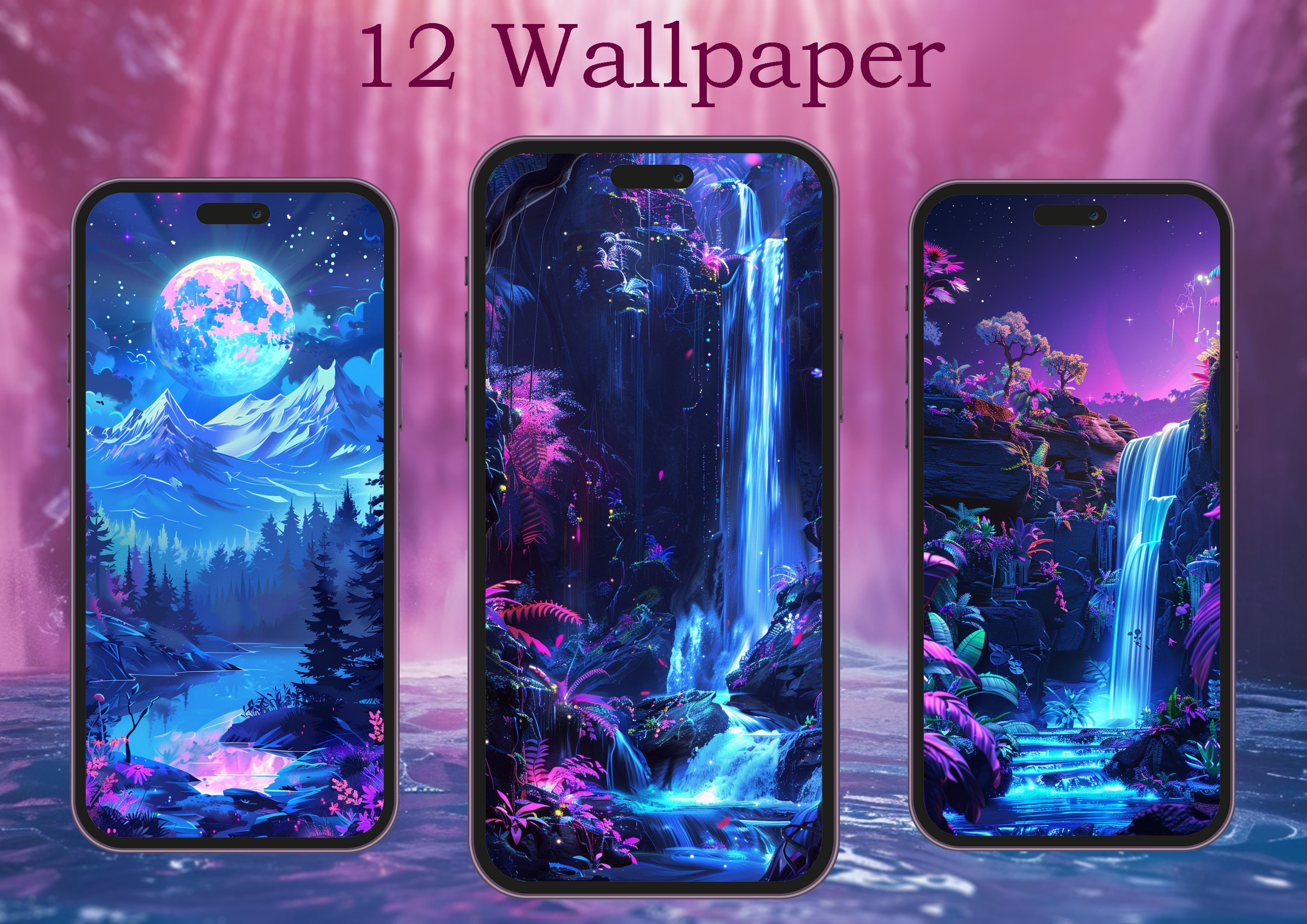 Mystical Forest Wallpaper for Phone Beautiful Wallpaper Wallpaper ...