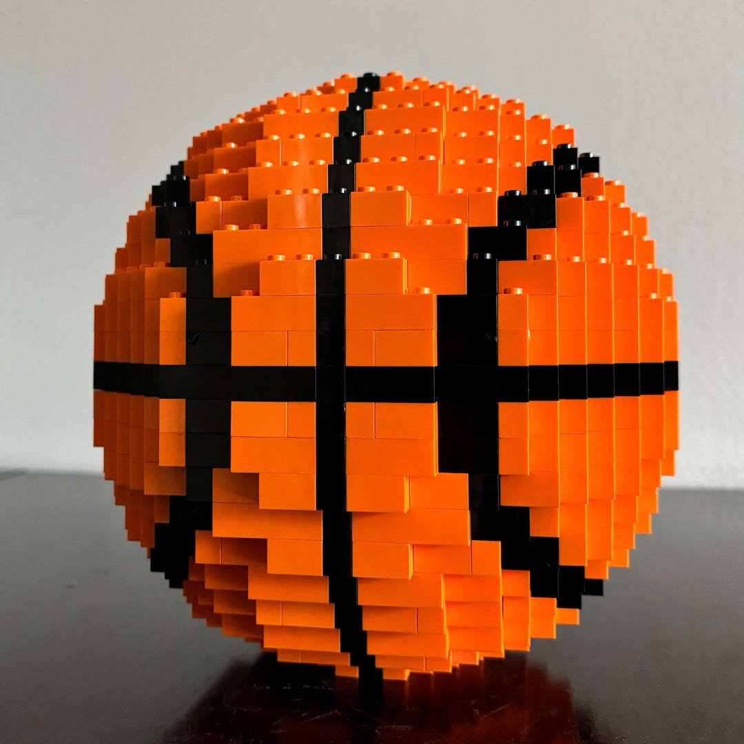 Full Size LEGO Basketball Building Kit - Any Professional NBA Team ...