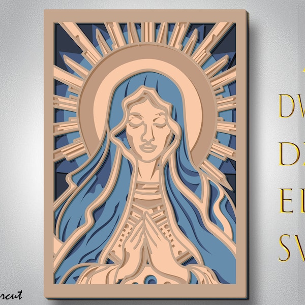Virgin Mary - Etsy