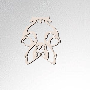 Pug Multilayer Svg,pug 3d Pug Laser Cut,cute Pug Paper Cut,3d Mandala ...