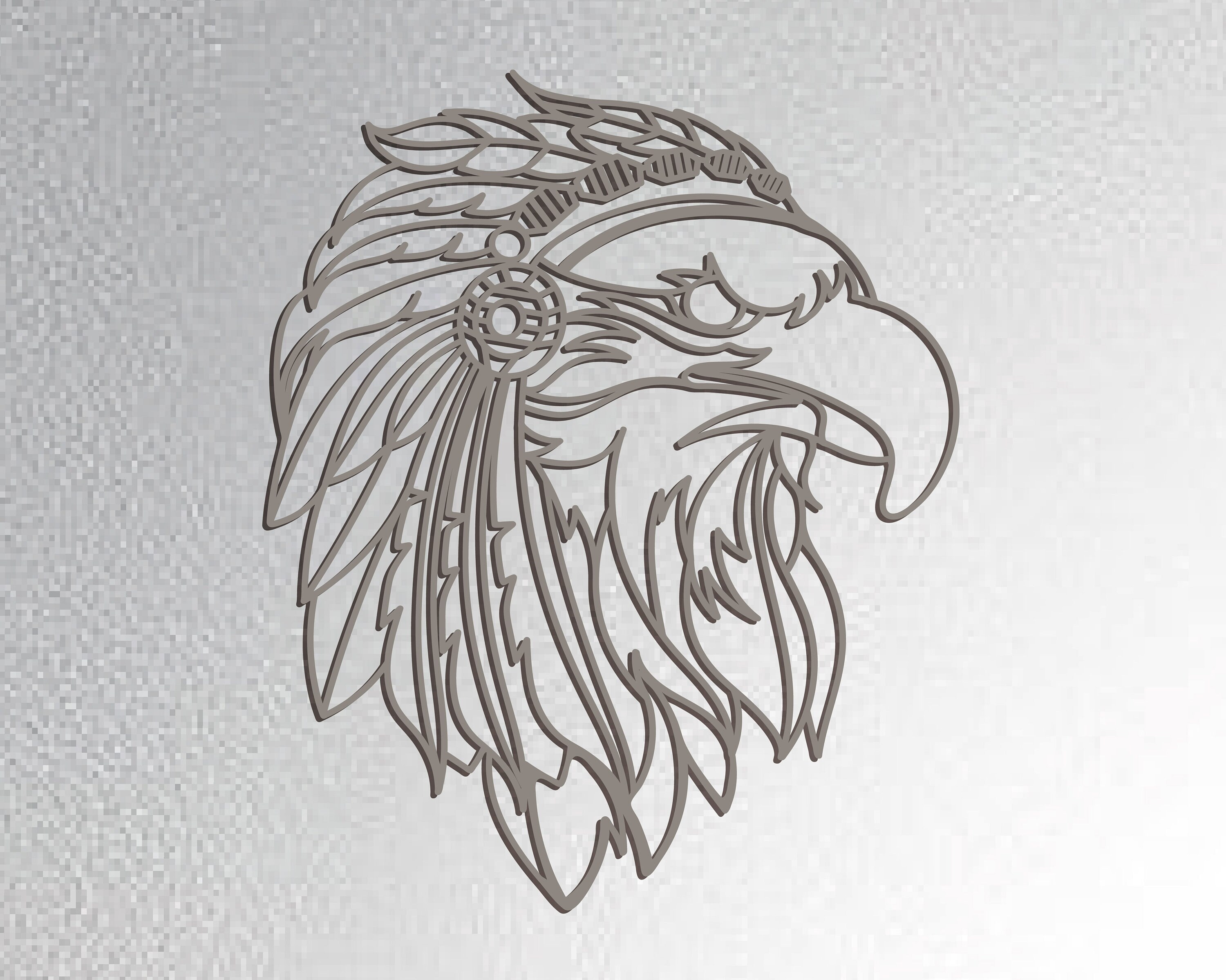 Patriotic Eagle 3d Layered Svg,3d Layer Eagle,laser Cut,paper Cut,eagle ...