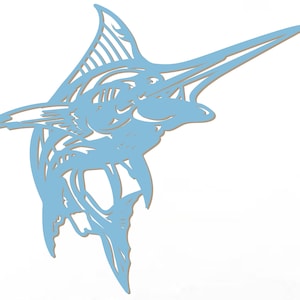 Marlin Fish 3D Layered SVG Files for Cricut Projects, 3D Mandala Svg ...