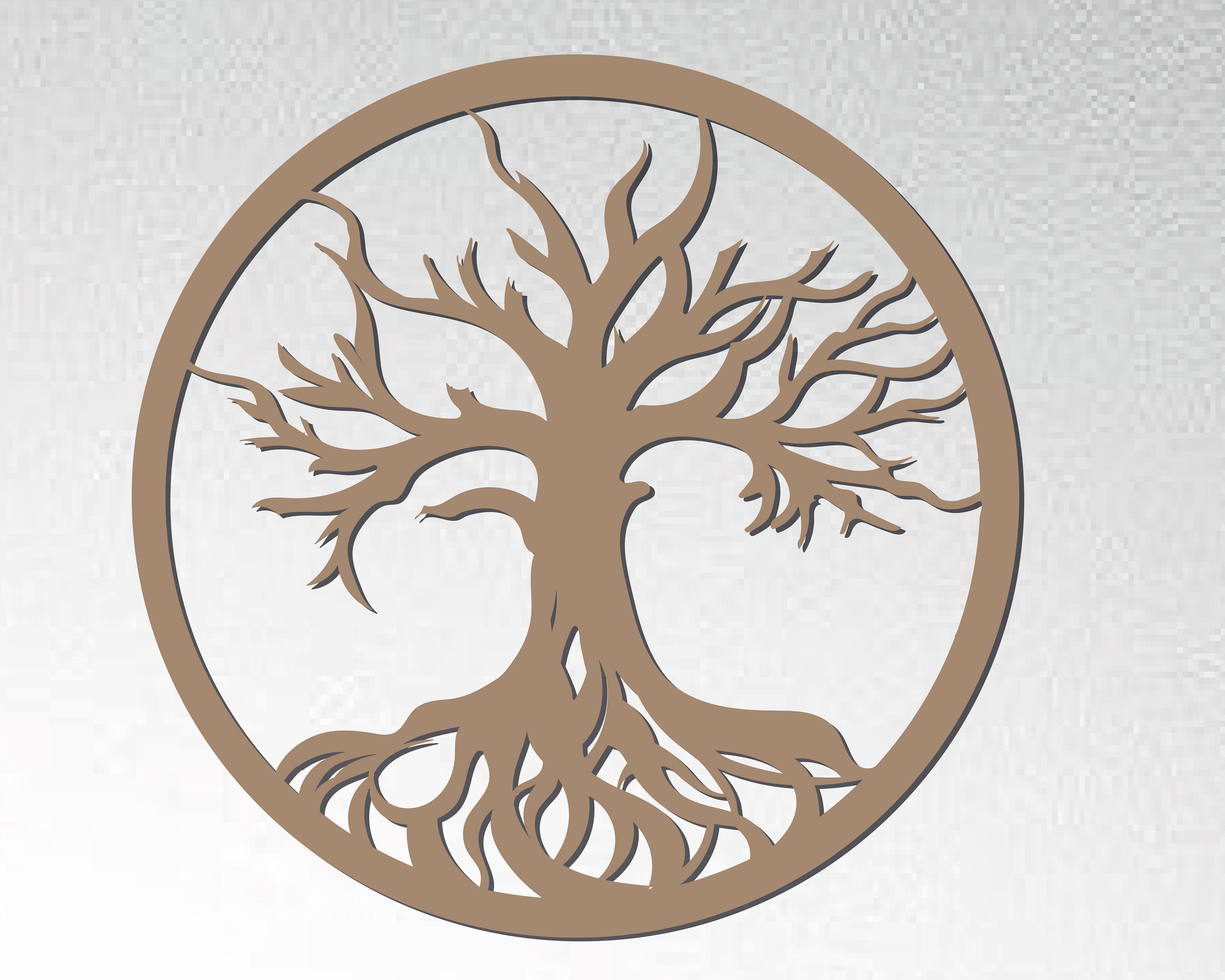 Tree of Life Multilayer Svg/tree of Life Laser Cut/paper Cut/tree of ...