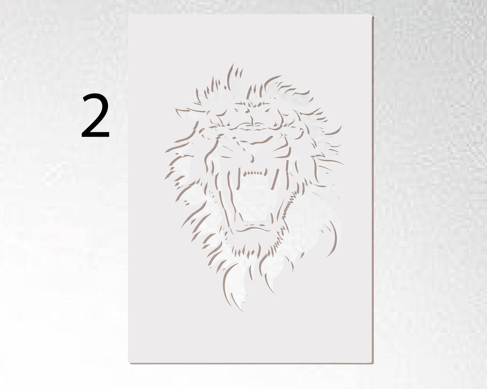 Lion 3d Layered Svg,3d Layer Lion,lion Laser Cut,paper Cut,lion Dxf ...