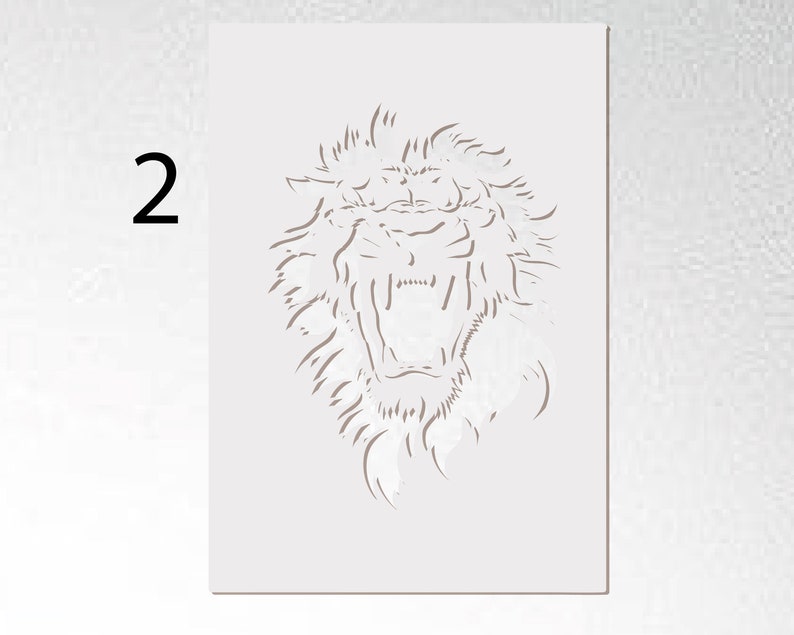 Lion 3d Layered Svg,3d Layer Lion,lion Laser Cut,paper Cut,lion Dxf ...