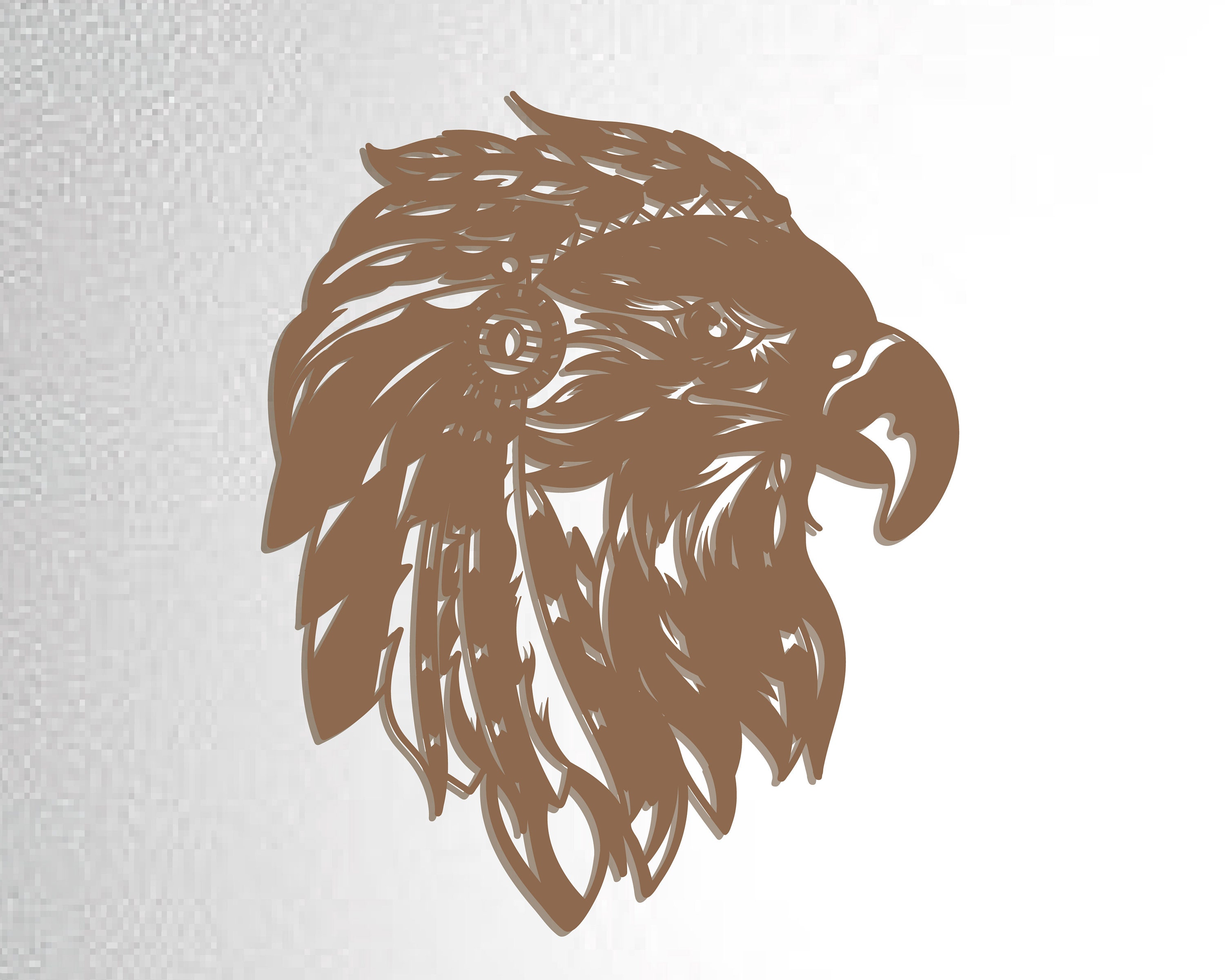 Patriotic Eagle 3d Layered Svg,3d Layer Eagle,laser Cut,paper Cut,eagle ...