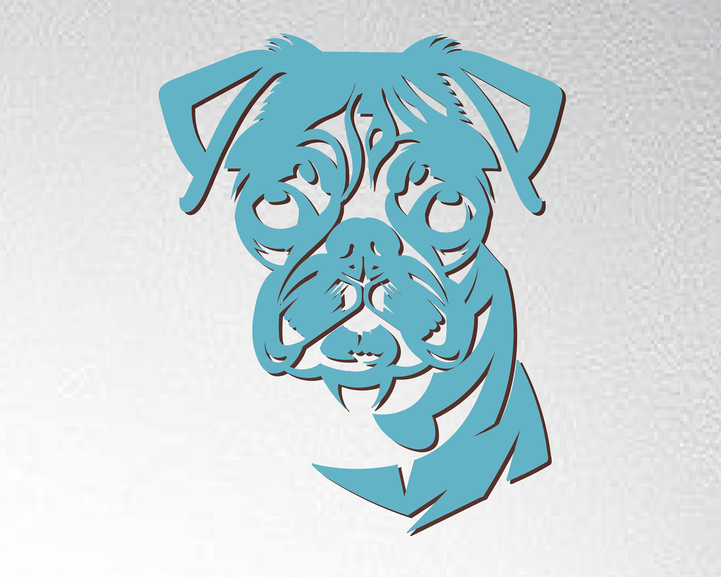 Pug Multilayer Svg,pug 3d Pug Laser Cut,cute Pug Paper Cut,3d Mandala ...