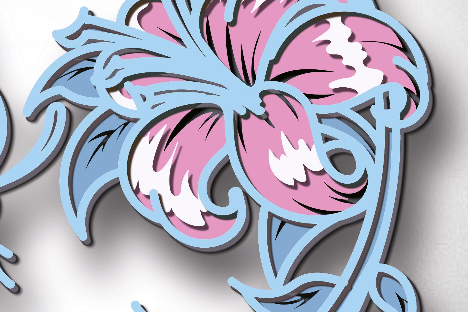 Butterfly Multilayer SVG File,laser Cut,glowforge,zentangle,decorative ...