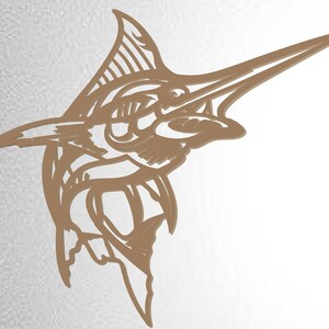 Marlin Fish 3D Layered SVG Files for Cricut Projects, 3D Mandala Svg ...