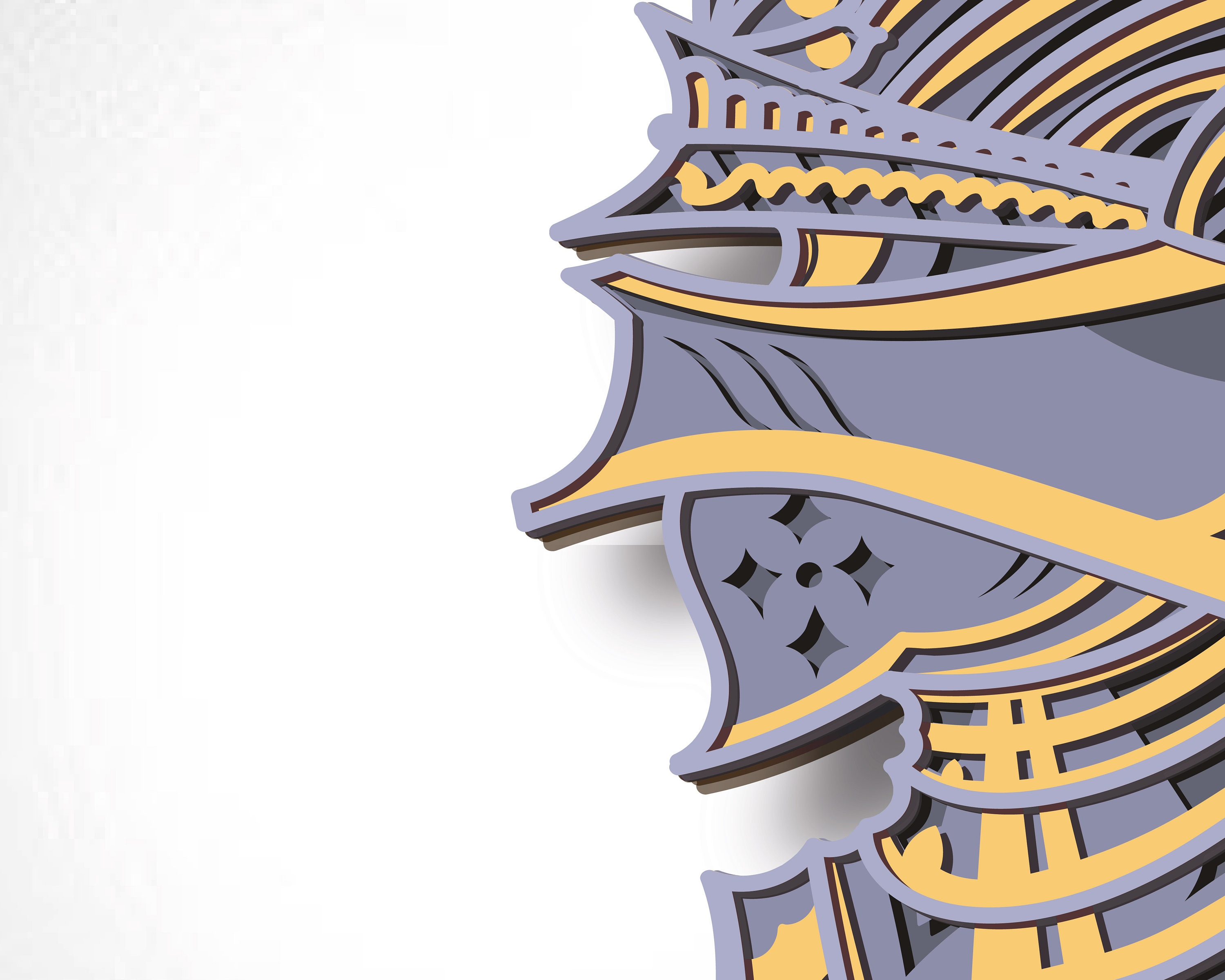 Knight Multilayer Svg/knight Laser Cut/medusa Paper Cut/knight 3d ...