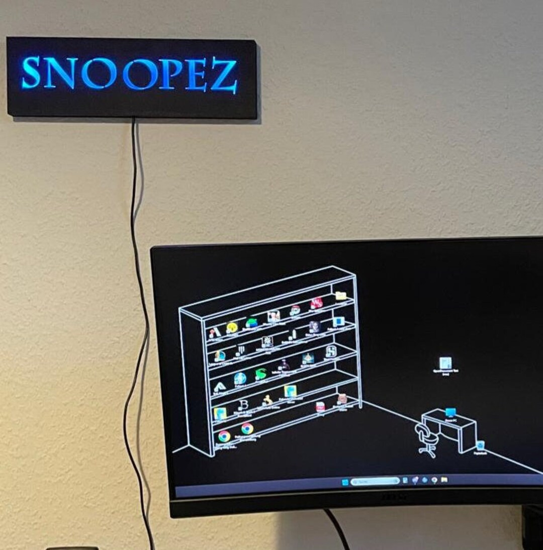 Gamer Tag LED Personalized, Game Room Neon Sign, Game Room Decor ...