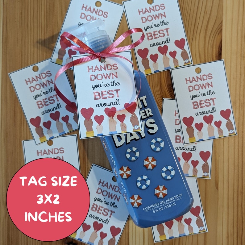 INSTANT DOWNLOAD Teacher Appreciation Week End of School Year Gift Tag ...