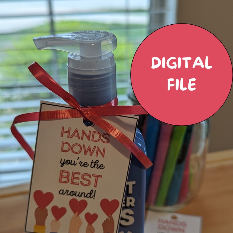 INSTANT DOWNLOAD Teacher Appreciation Week End of School Year Gift Tag ...
