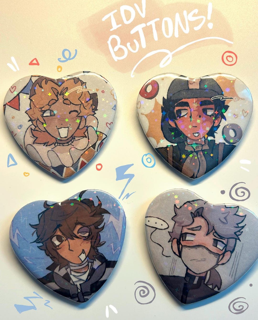 Identity V Buttons - Etsy