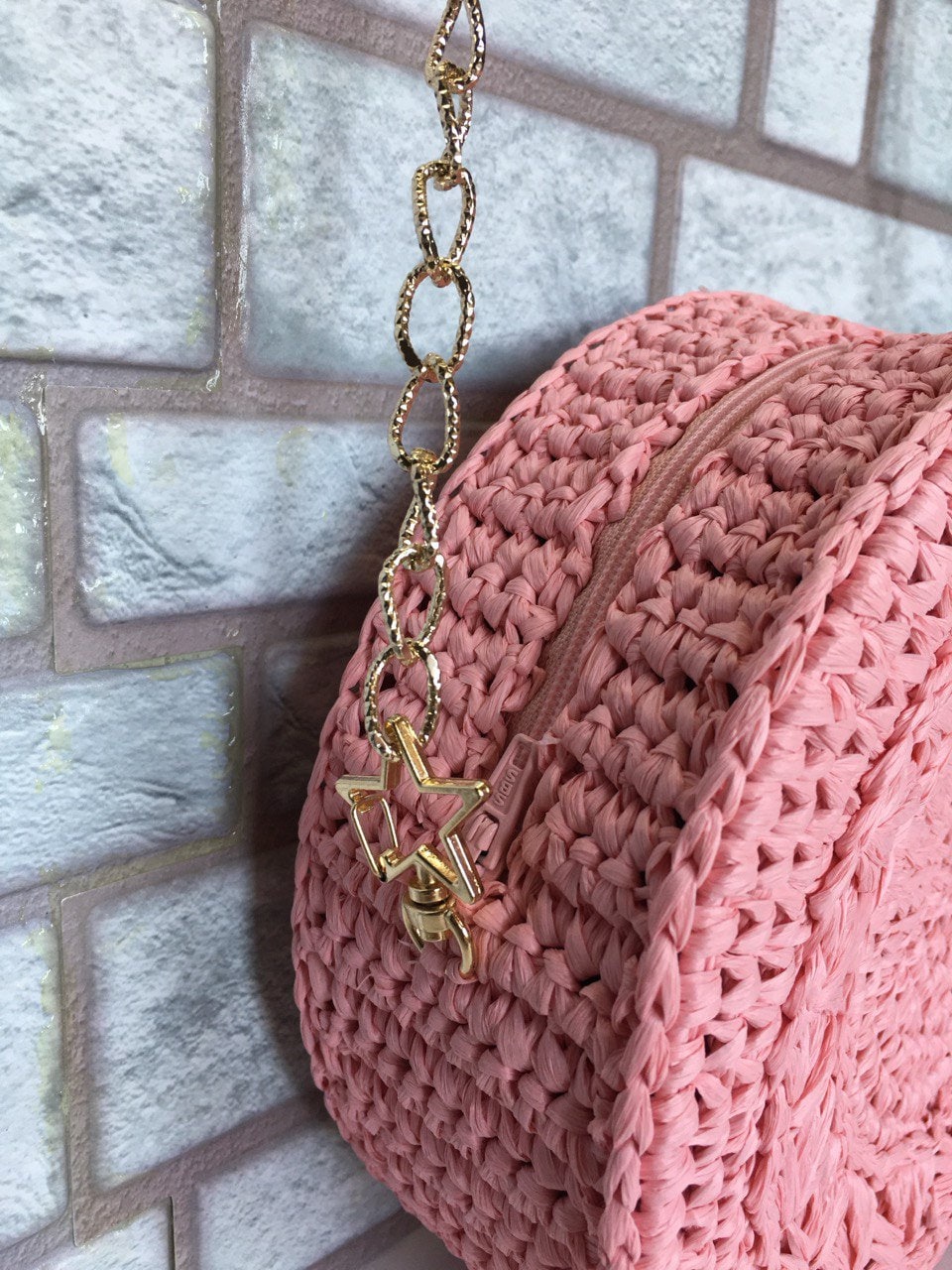 Crochet Pattern Round Raffia Bag With Video Tutorials (eng, Rus ...