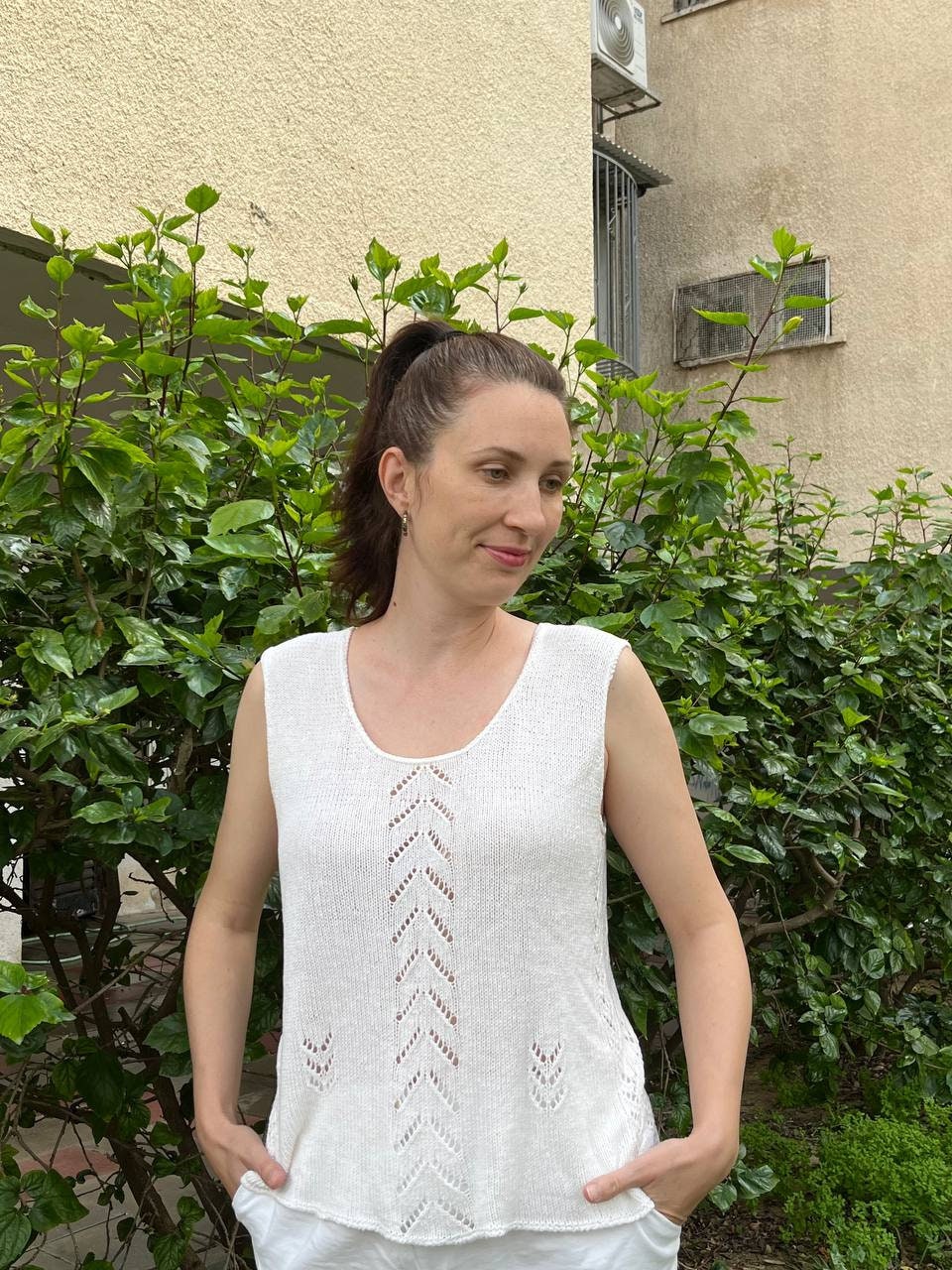 EASY Knitting Pattern Summer Tank Top | Everyday Tank | Vest Pattern ...
