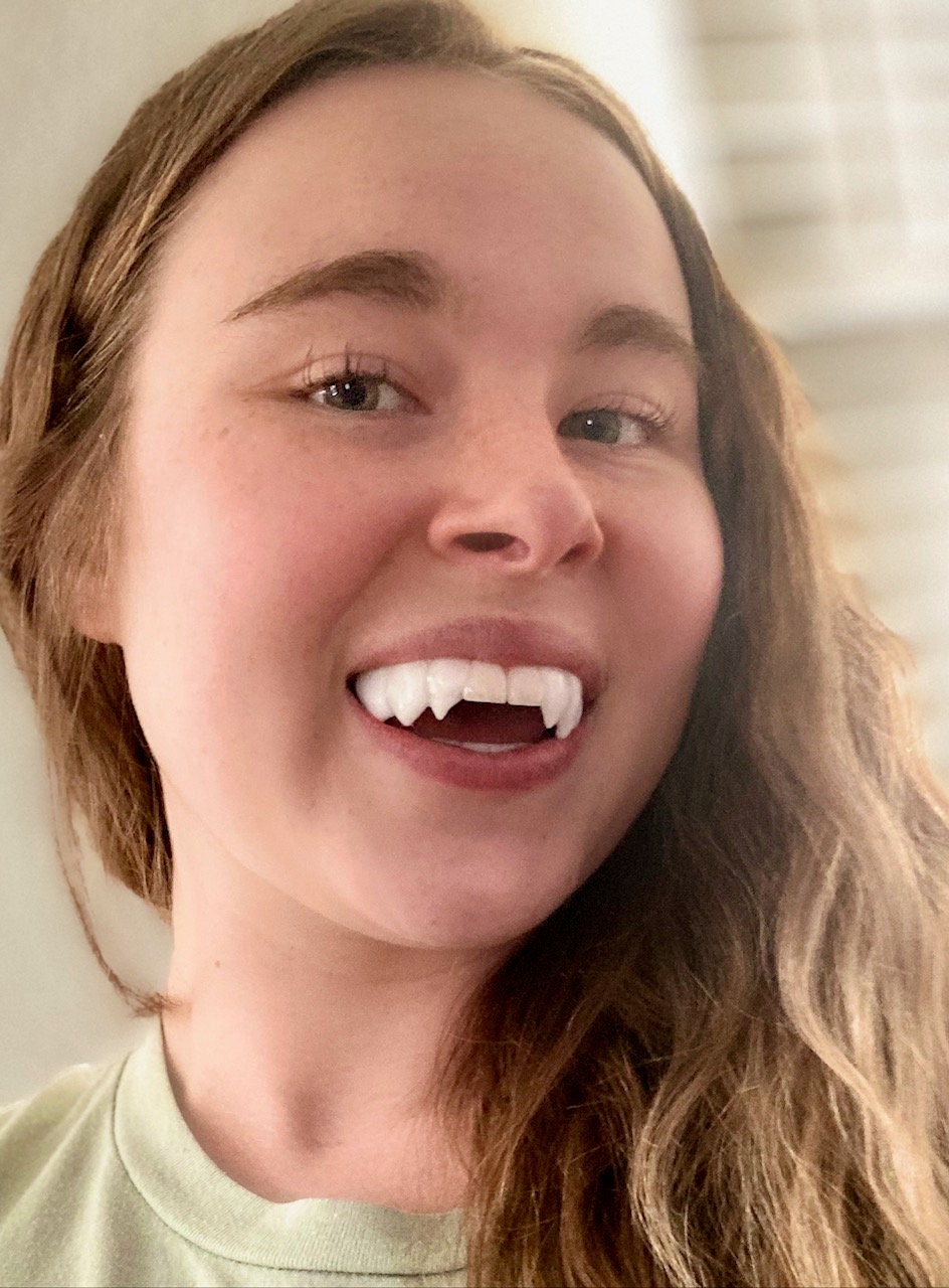 Demon Fangs (hazbin Hotel Inspired DIY Custom Fang Set) - Etsy