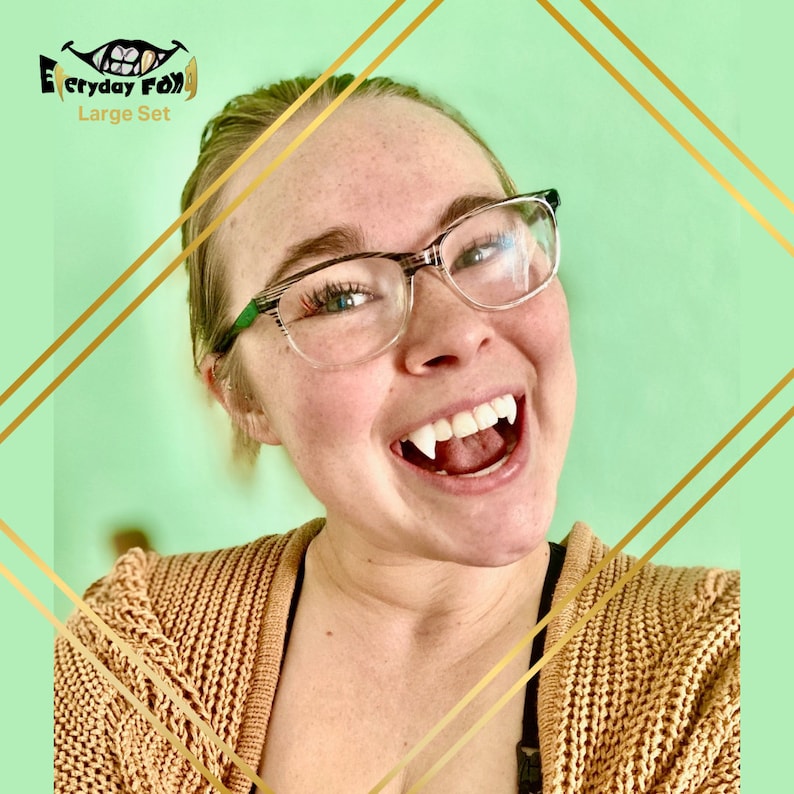 Large Fang Set - Etsy