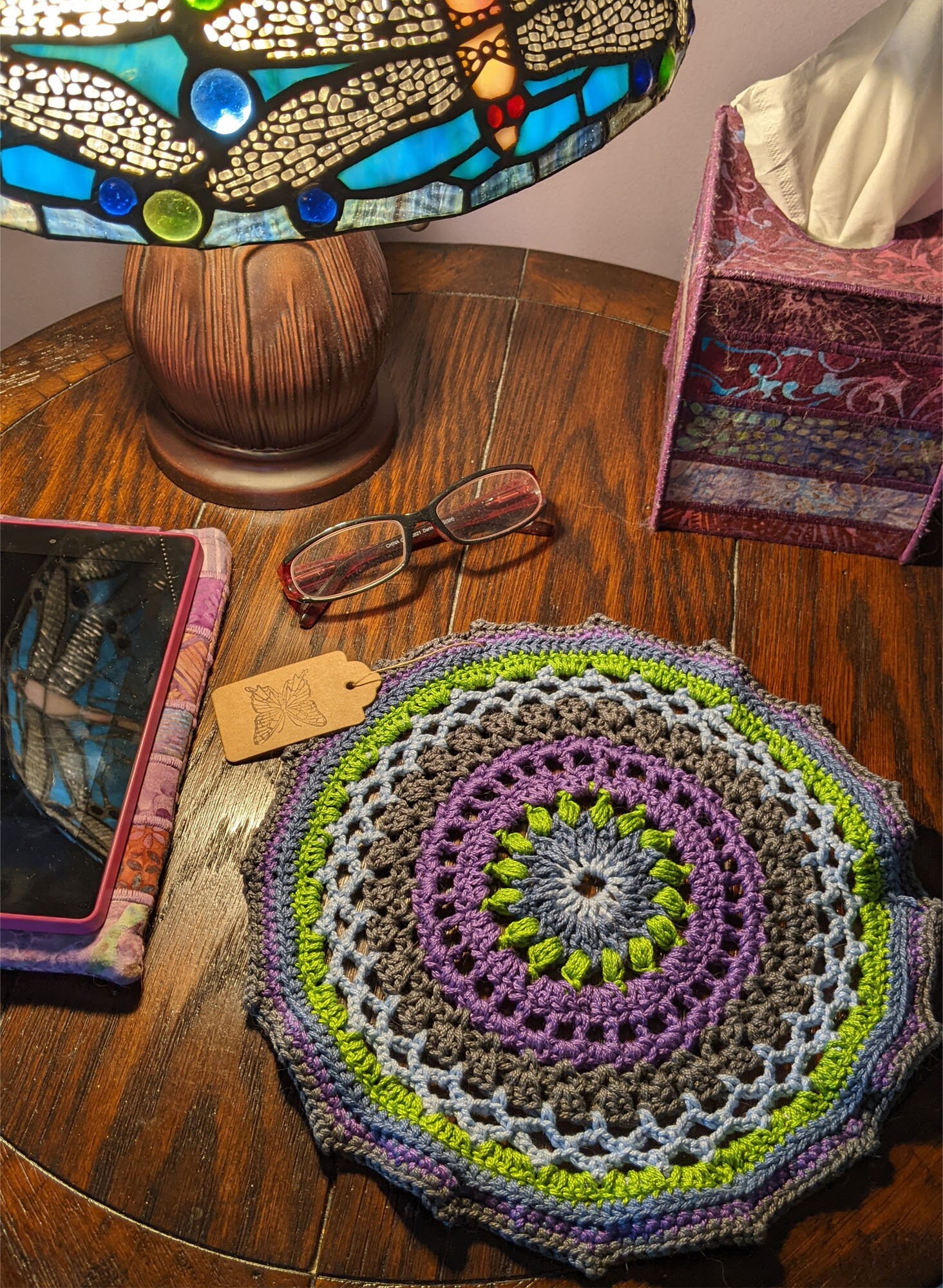 Crocheted Meditation Mandala - Etsy