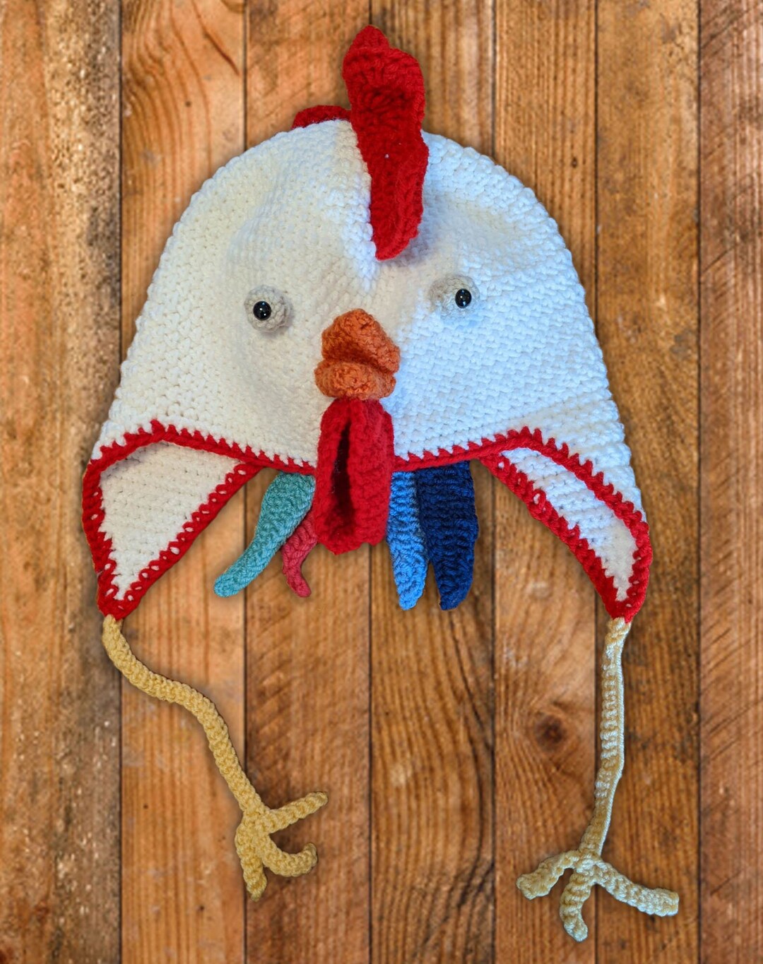Crazy Chicken Hat - Etsy