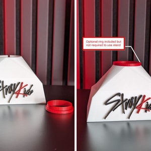 Stray Kids SKZ Kpop Lightstick Stand SK Logo Holder | Optional Cabinet ...