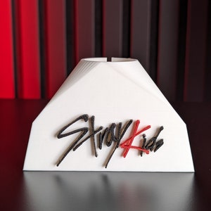 Stray Kids SKZ Kpop Lightstick Stand SK Logo Holder | Optional Cabinet ...