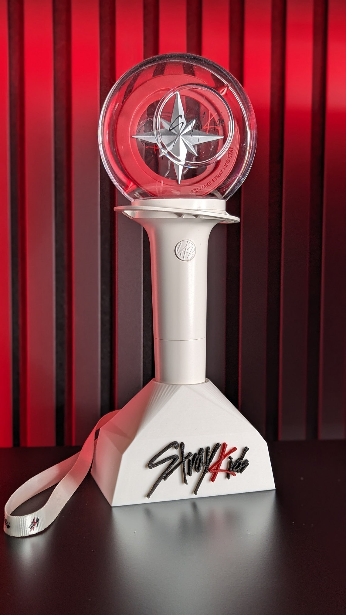 Stray Kids SKZ Kpop Lightstick Stand V2 SK Logo / Holder V2 SKZ Kpop Stay Fan Gift Customizable ...