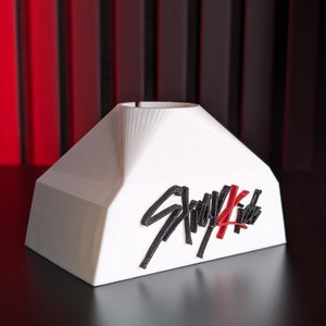 Stray Kids SKZ Kpop Lightstick Stand SK Logo Holder | Optional Cabinet ...
