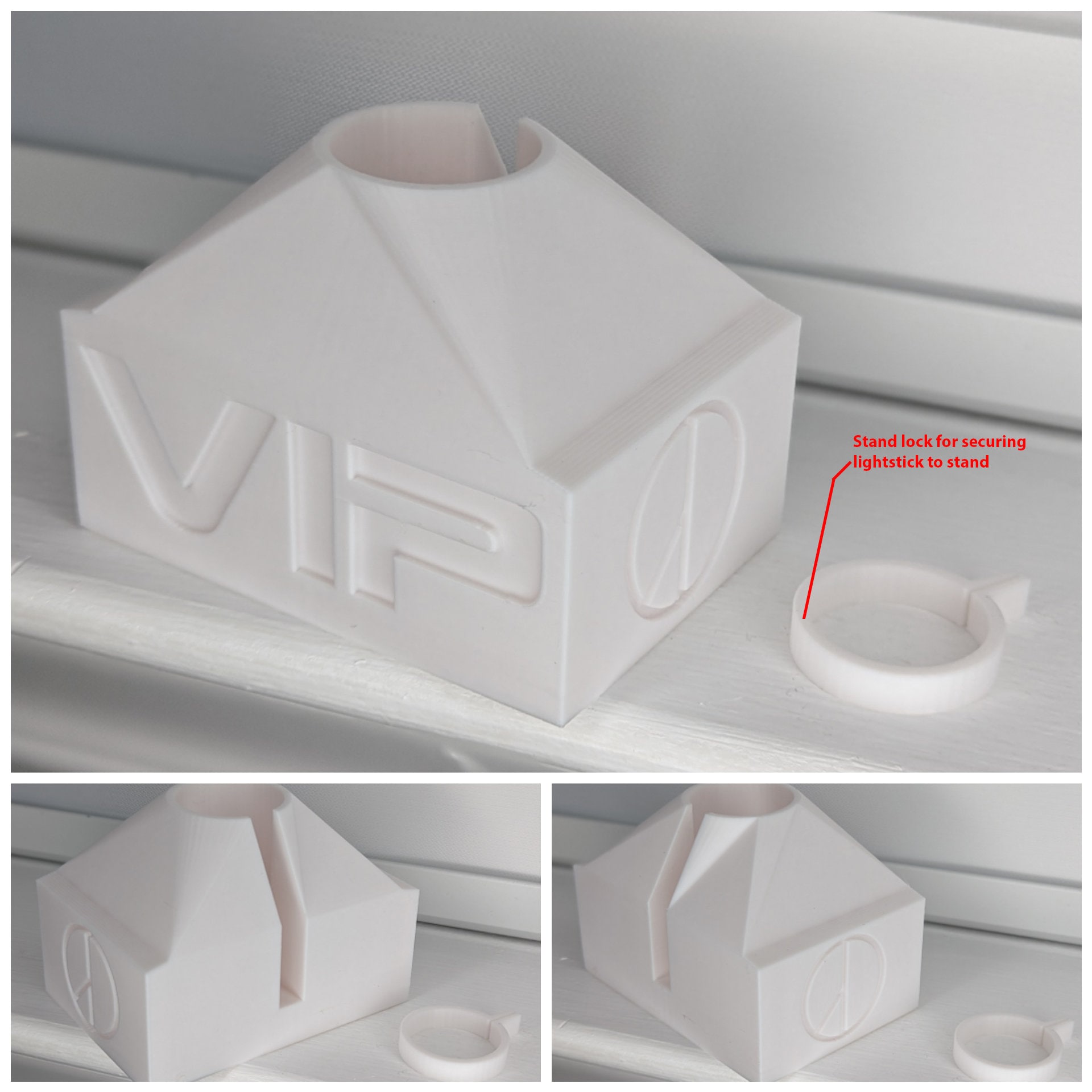 Bigbang Lightstick Stand Holder V1 VIP Peaceminusone G-dragon Kpop ...