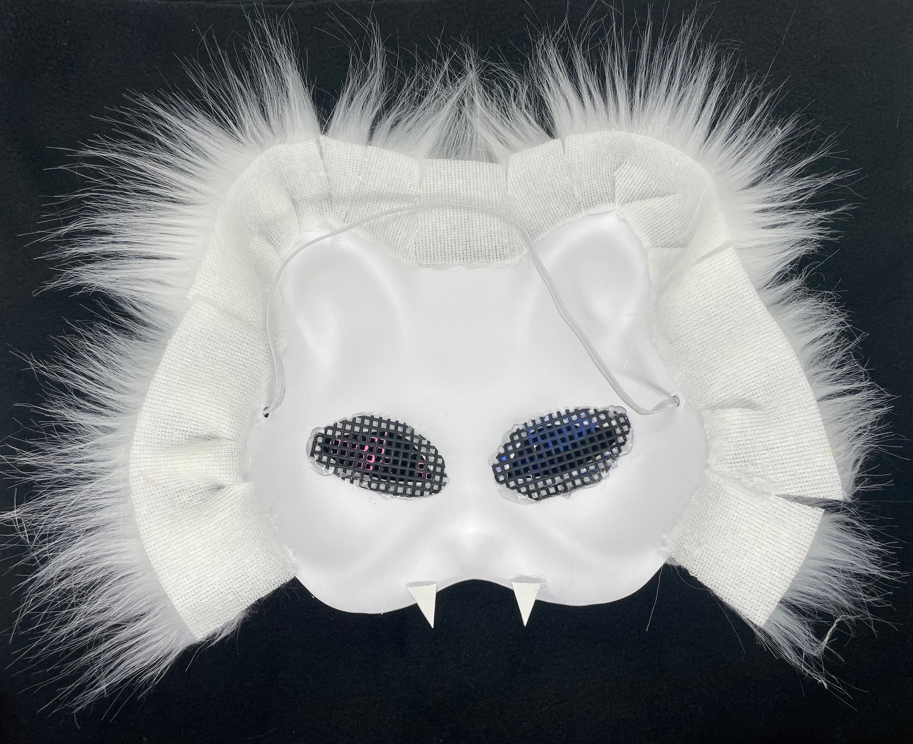 Hand Painted Therian Mask - Etsy