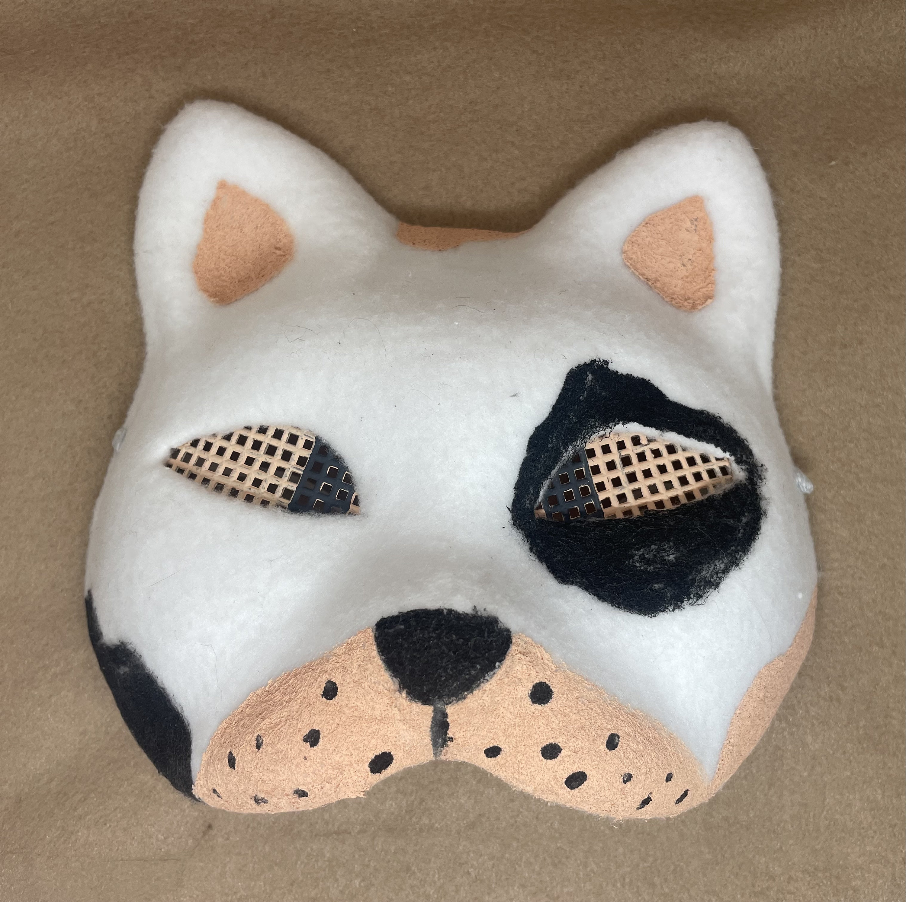 Feece Hand Painted Therian Mask - Etsy