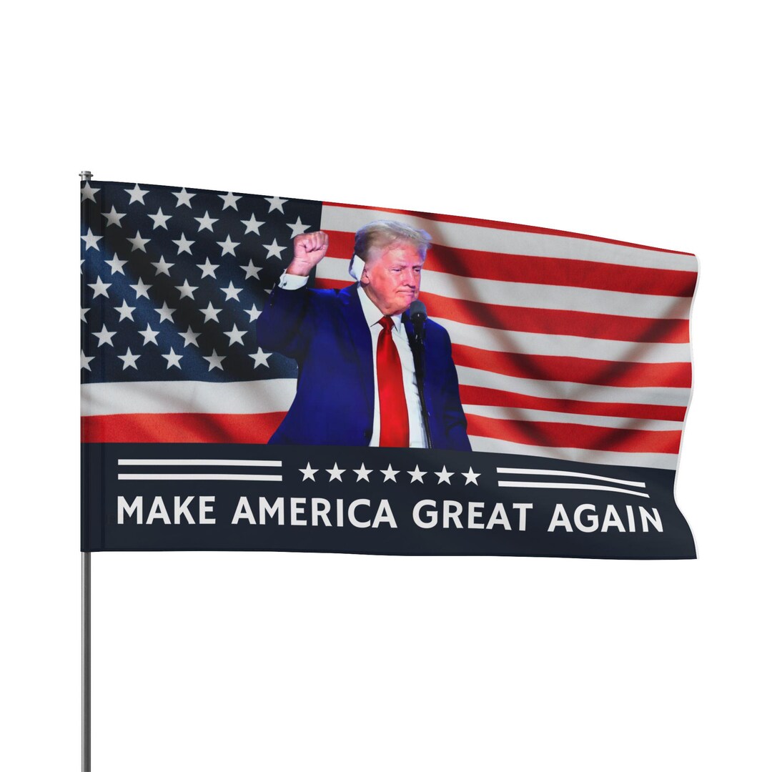 Make America Great Again Flag ,trump Flag, Us Election 2024, Patriotic ...
