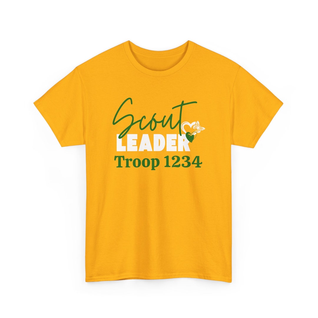 Scout Leader Troop Shirt, Scout Leader Shirt, Scout Troop Shirt, Leader ...