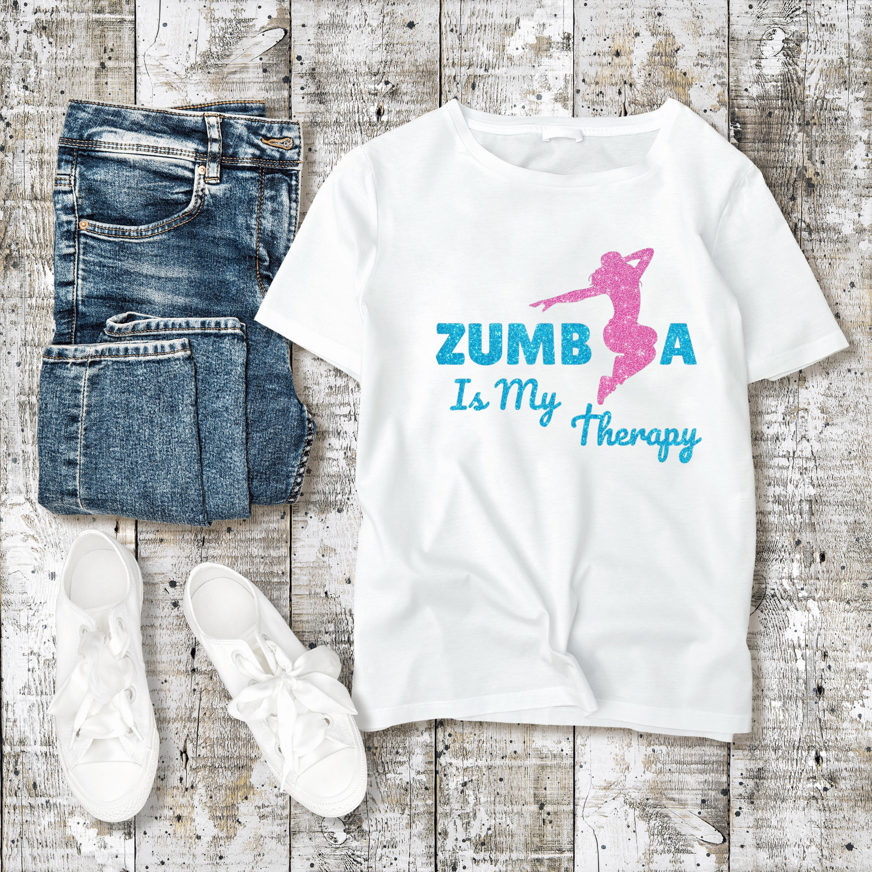 Zumba is My Therapy Unisex T-shirt Sweatshirt Hoodie Long Sleeve, Zumba ...