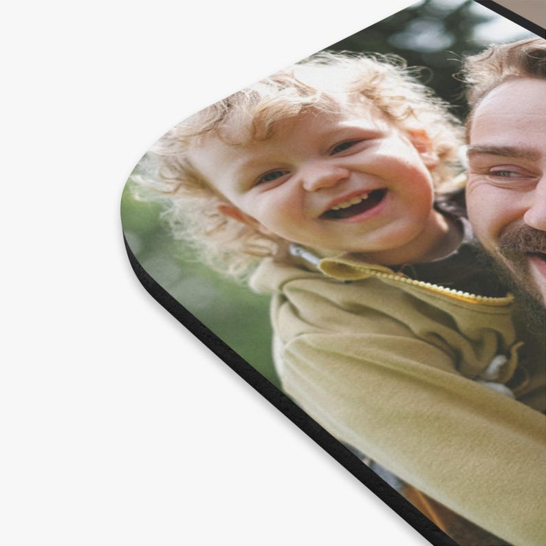 Personalized Photo Collage Mouse Pad, Custom Mouse Pad, Family Photo ...