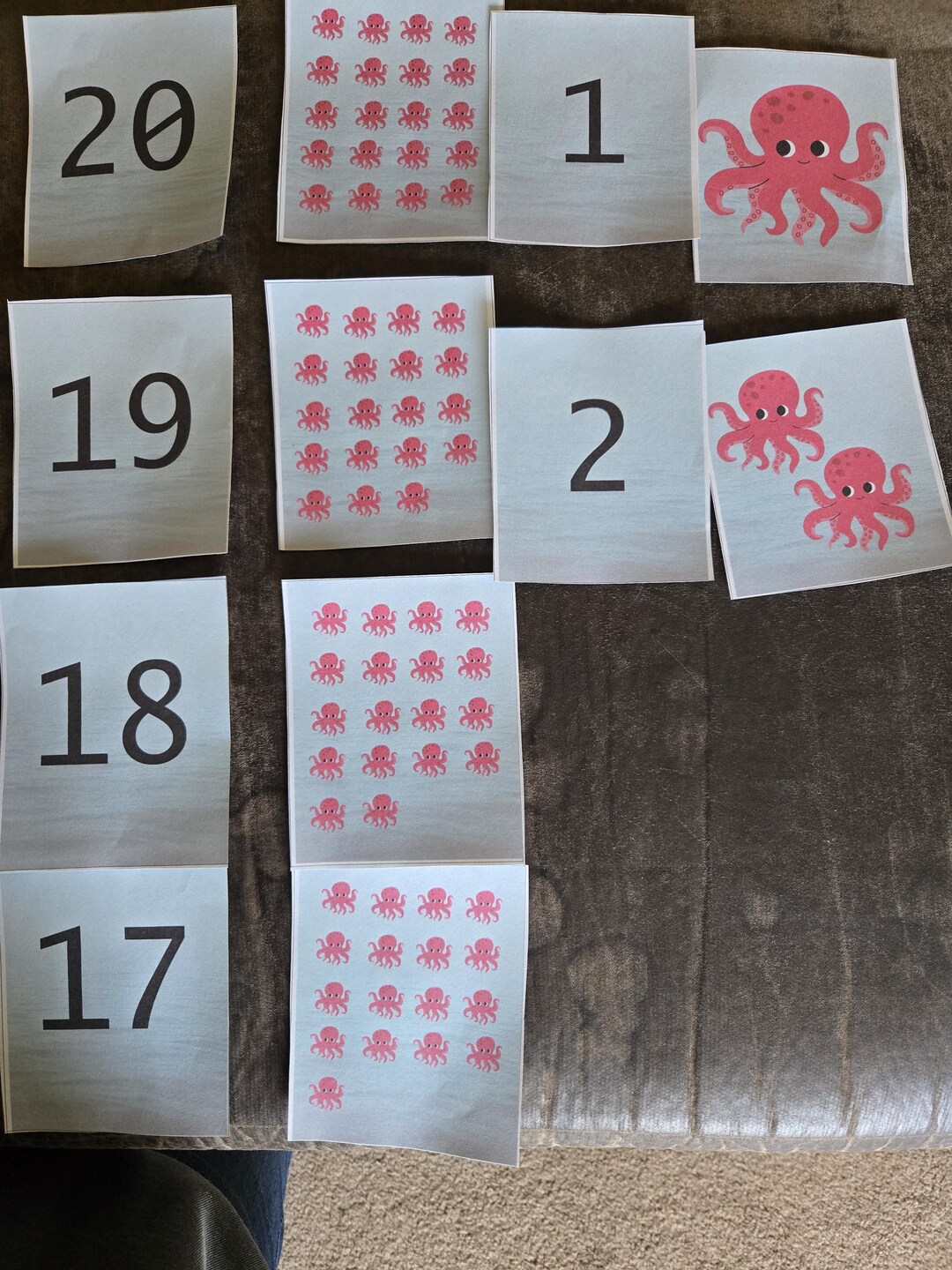 Octopus Counting - Etsy